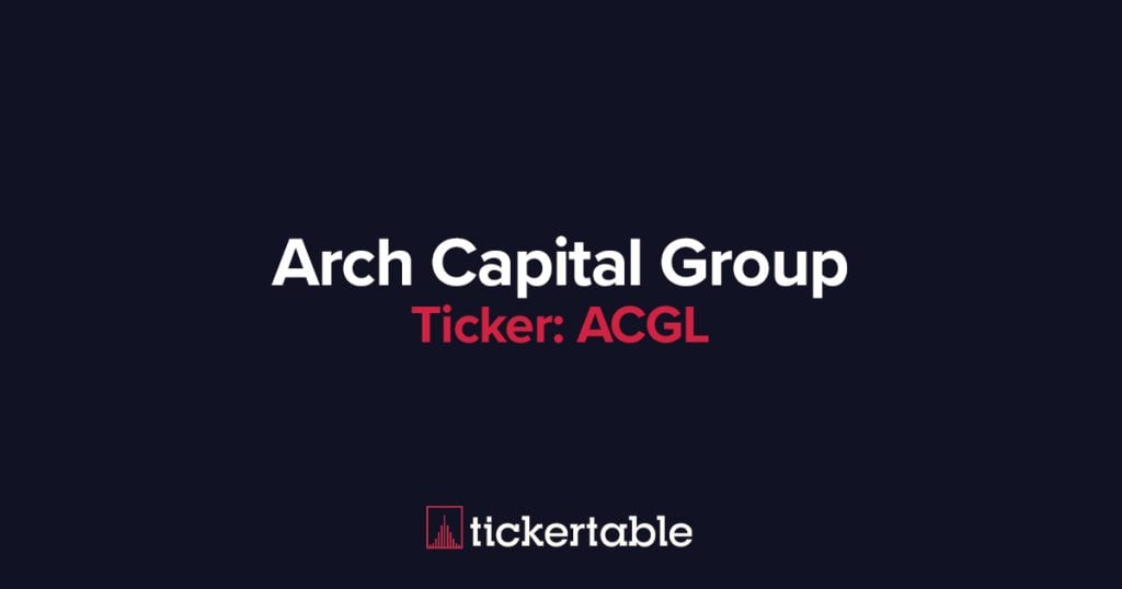 What Does Arch Capital Group Do?
