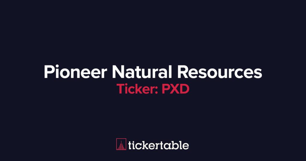What Does Pioneer Natural Resources Do?