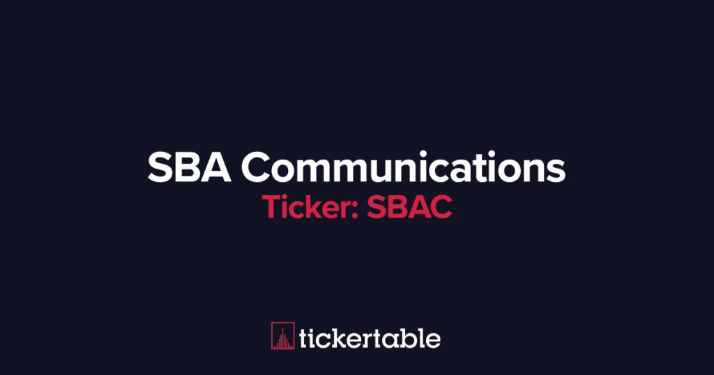 What Does SBA Communications Do?