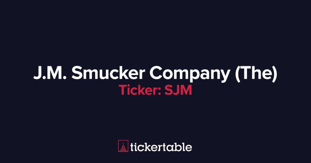 What Does The J.M. Smucker Company Do?