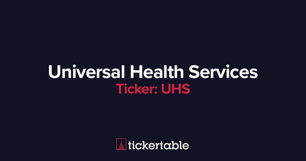 What Does Universal Health Services Do?